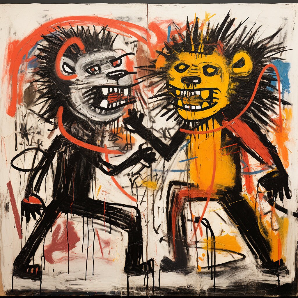 Basquiat Style, Afro Punk,giant Decals - Etsy