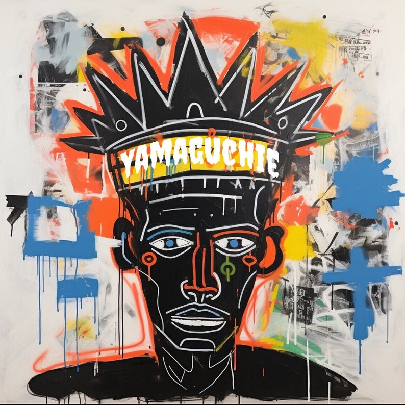 Basquiat Style, Afro Punk,giant Decals - Etsy