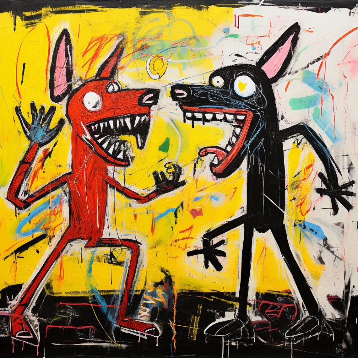 Basquiat Style, Afro Punk,giant Decals - Etsy