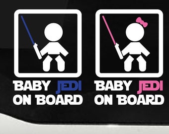 Jedi Car Decal - Etsy