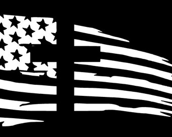 Flag With Cross Car Decal - Etsy