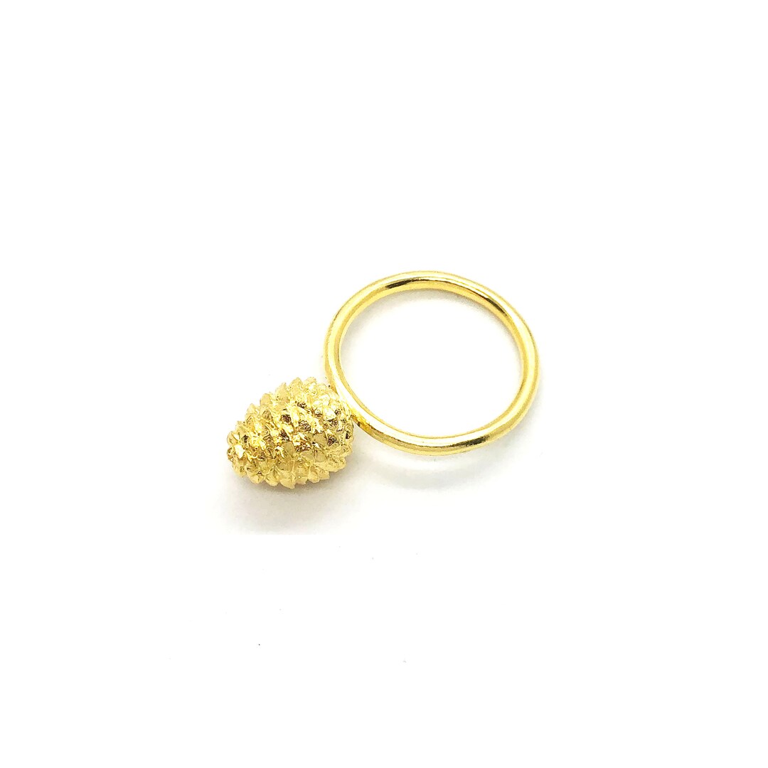 Pine Cone Ring - Etsy