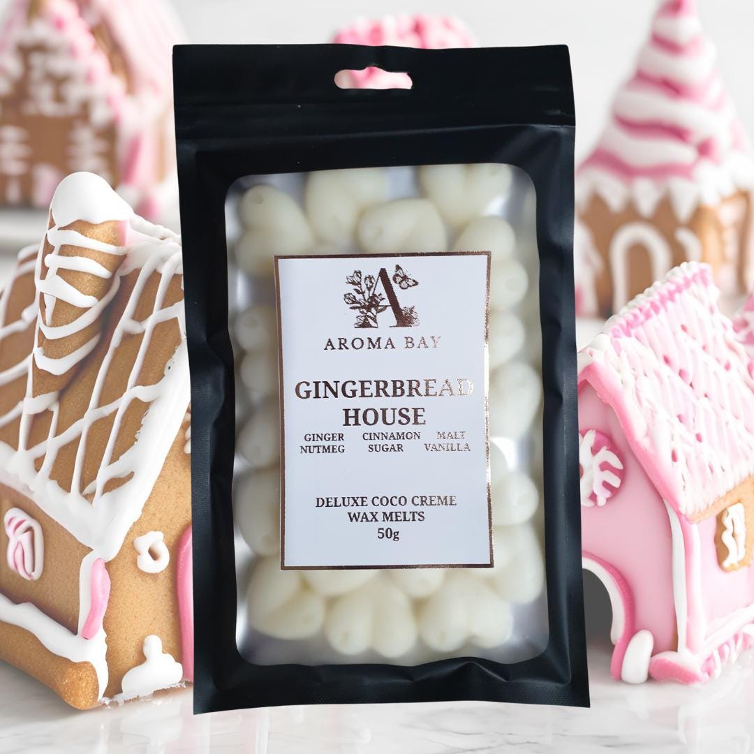 Gingerbread House Deluxe Coco Creme Wax Melts Wax Melts Gift for Her ...