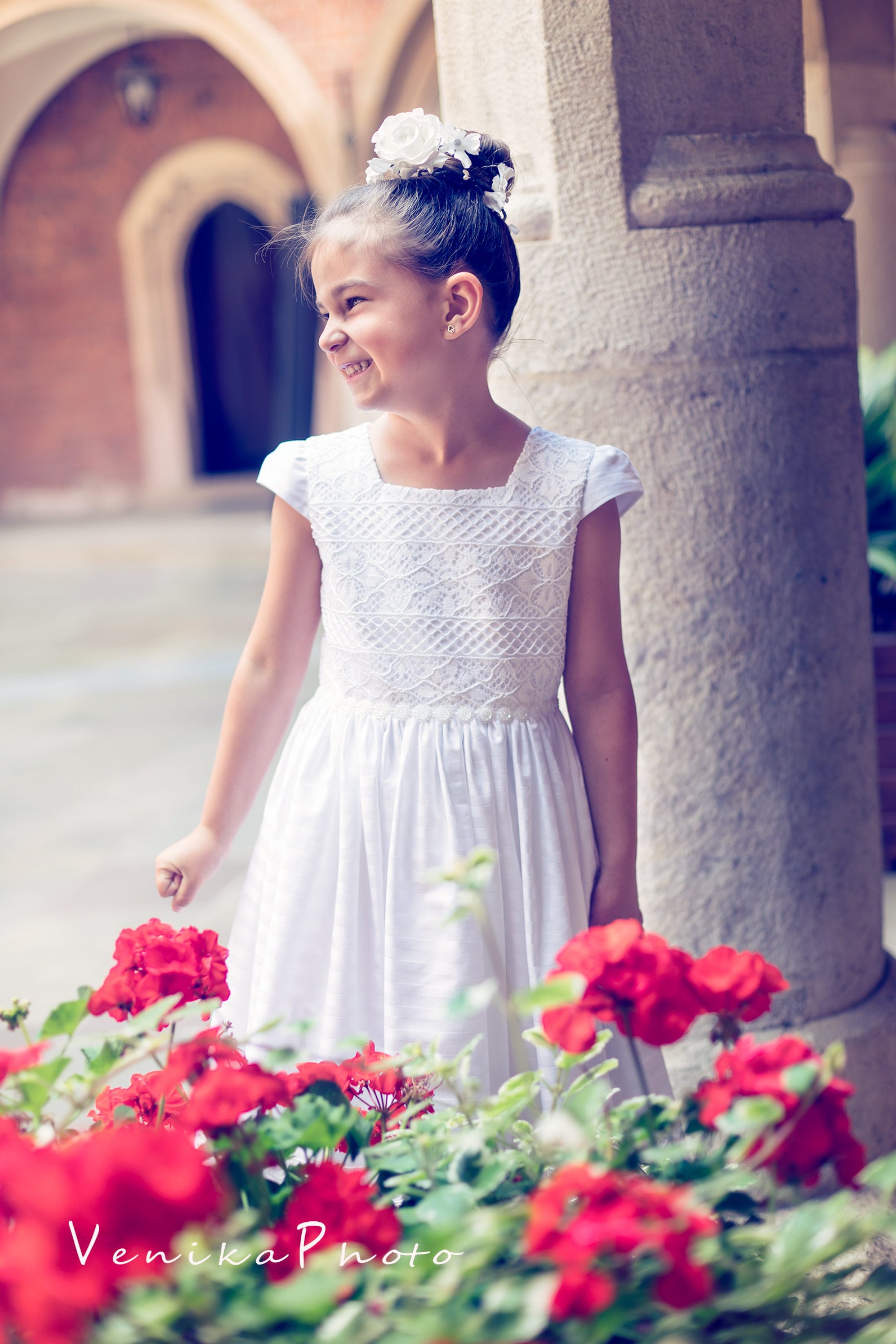 Simple First Communion Dress With Delicate Lace - Etsy Canada