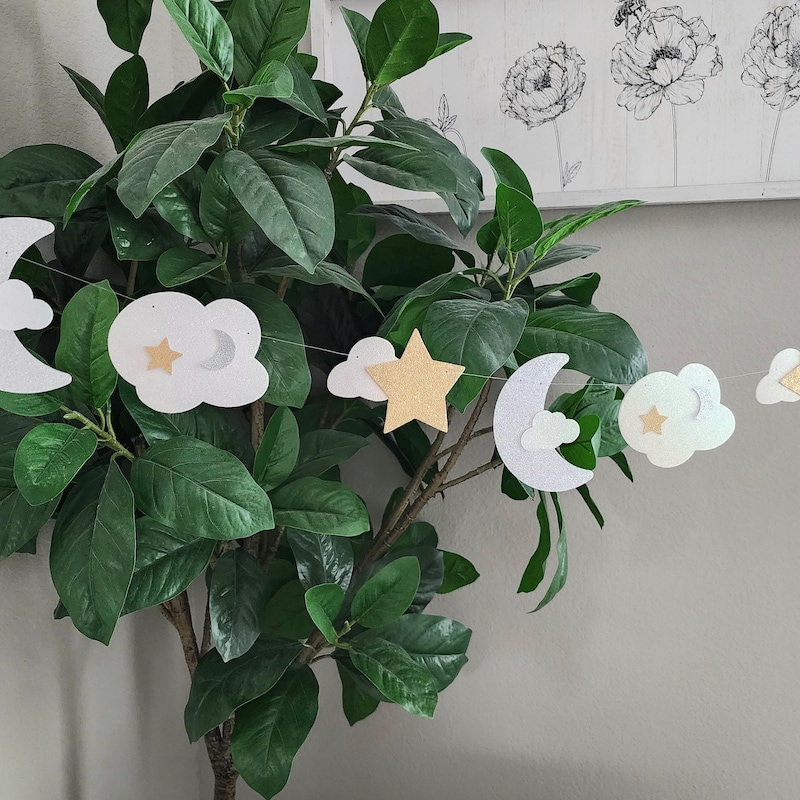 Moon Garland - Etsy