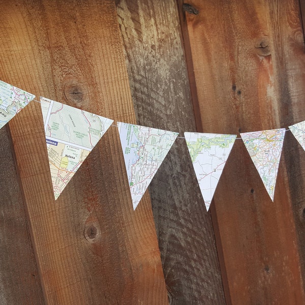 Map Banner - Etsy