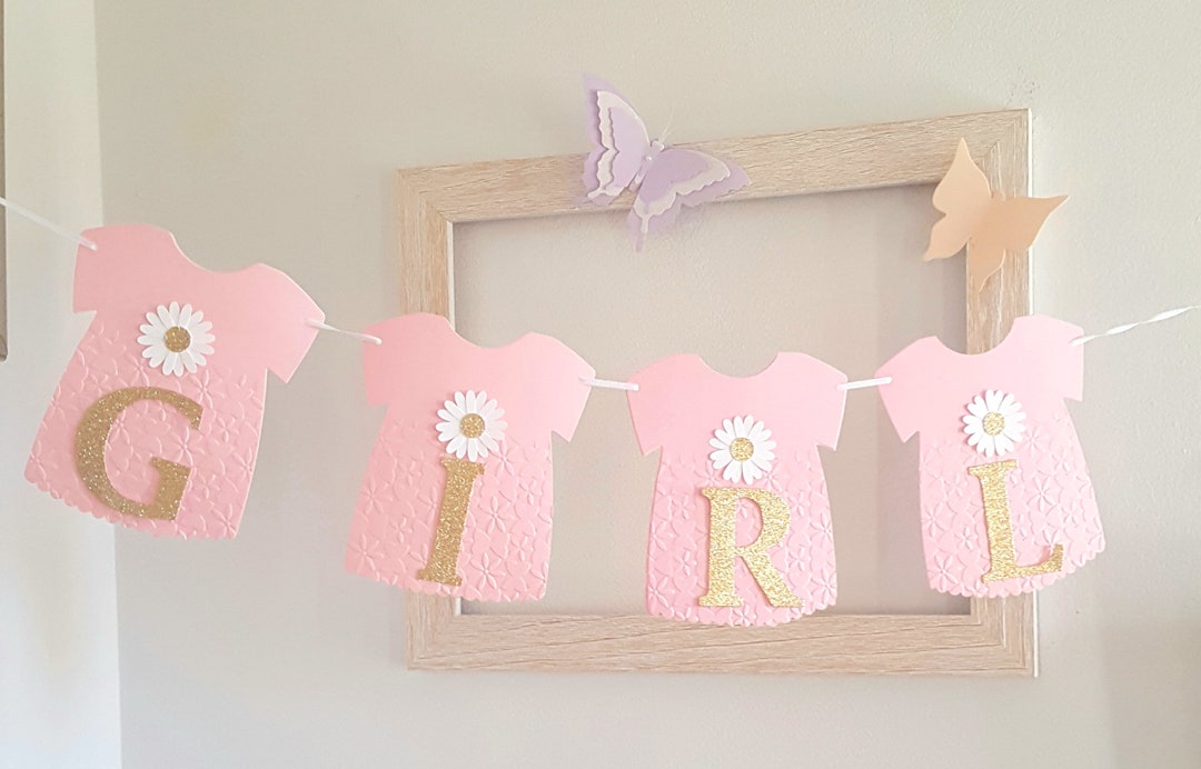 Baby Girl Banner,it's a Girl Banner,baby Girl Garland,baby Girl Dress ...