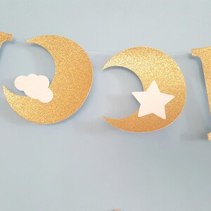 Love You to the Moon Banner,to the Moon and Back Banner,baby Shower ...