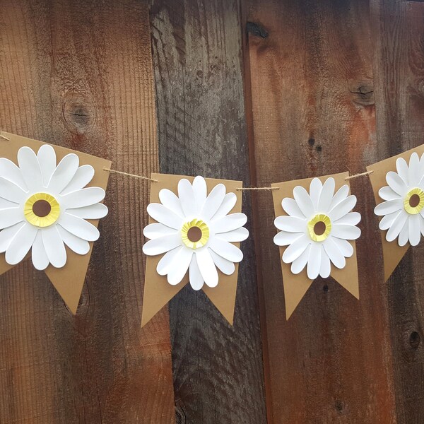 Spring Burlap Banner - Etsy