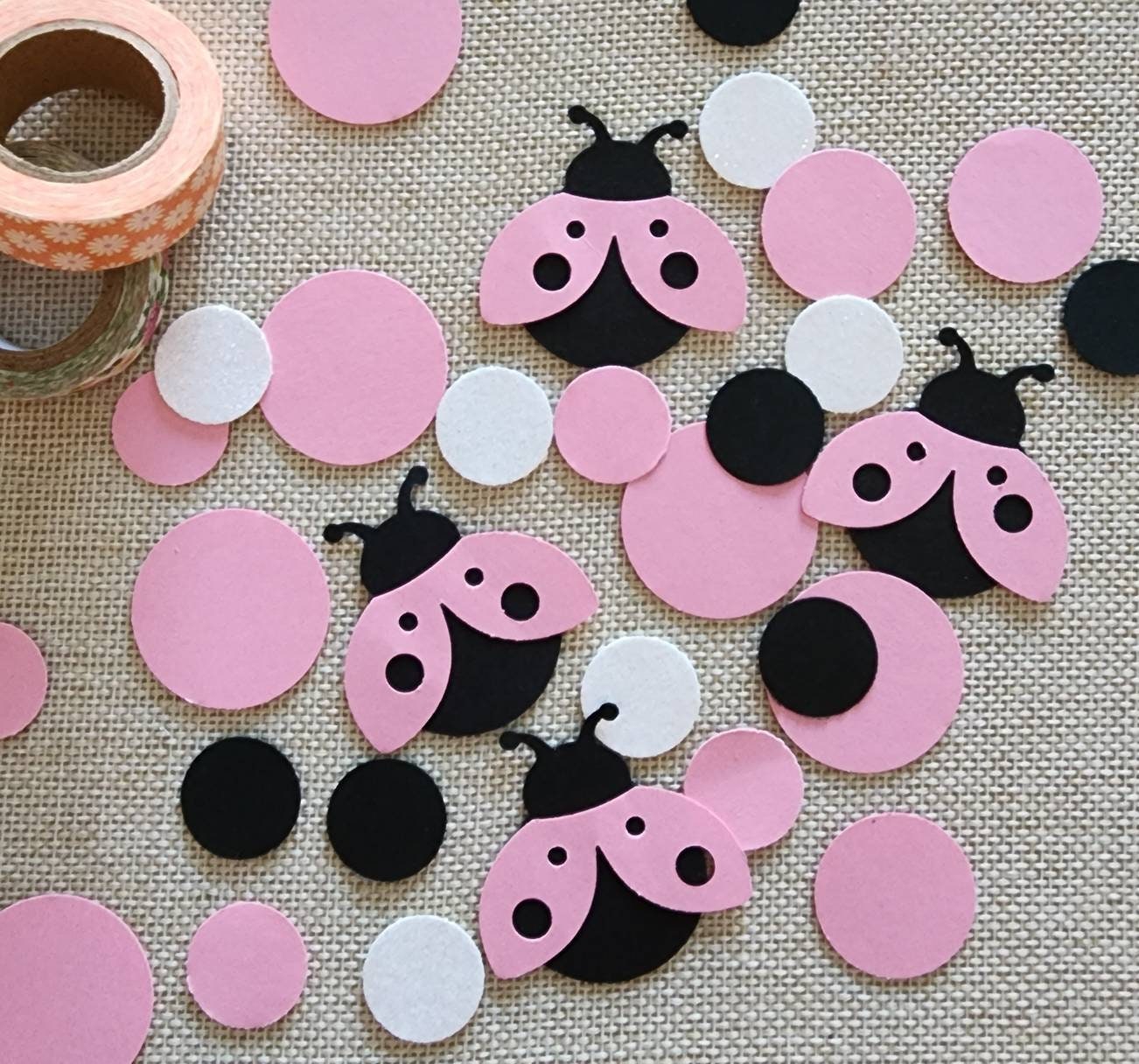 Ladybug Confettilady Bug Confettiladybug Baby Shower - Etsy