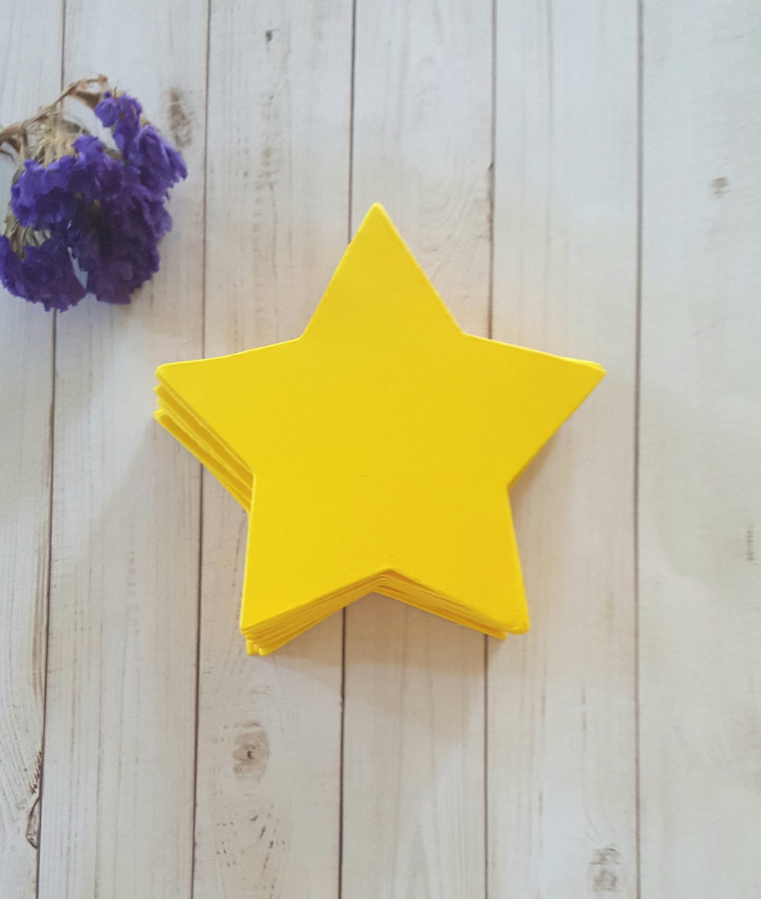 Star Die Cuts/pick Colors/twinkle Stars/star Theme/star Cut Outs/yellow ...