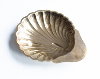 Brass Shell Tray - Etsy