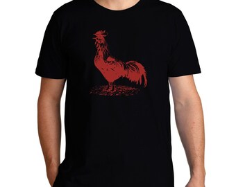 Rooster T Shirt - Etsy