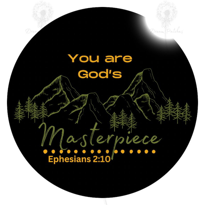 You Are Gods Masterpiece is a PNG Digital Download Faith Sticker ...