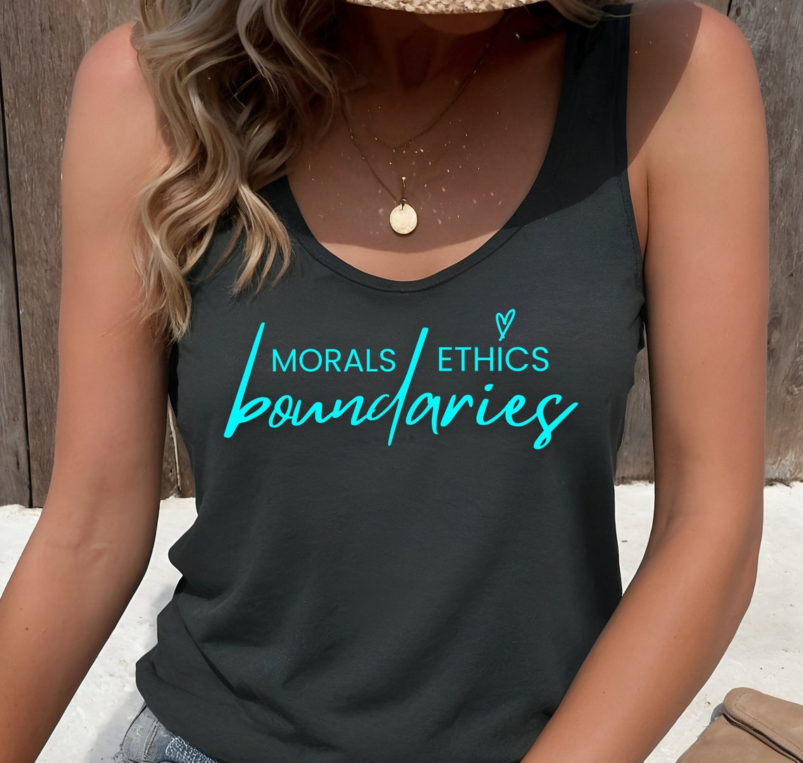 Morals Ethics Boundaries PNG Digital Download, Hold Them High, Teen ...