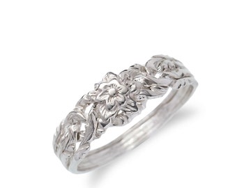 Silver Puzzle Ring | Etsy