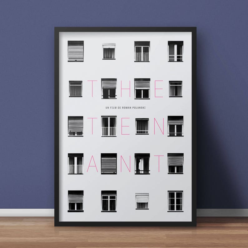 The Tenant 1976 Art Print Alternative Movie Poster - Etsy