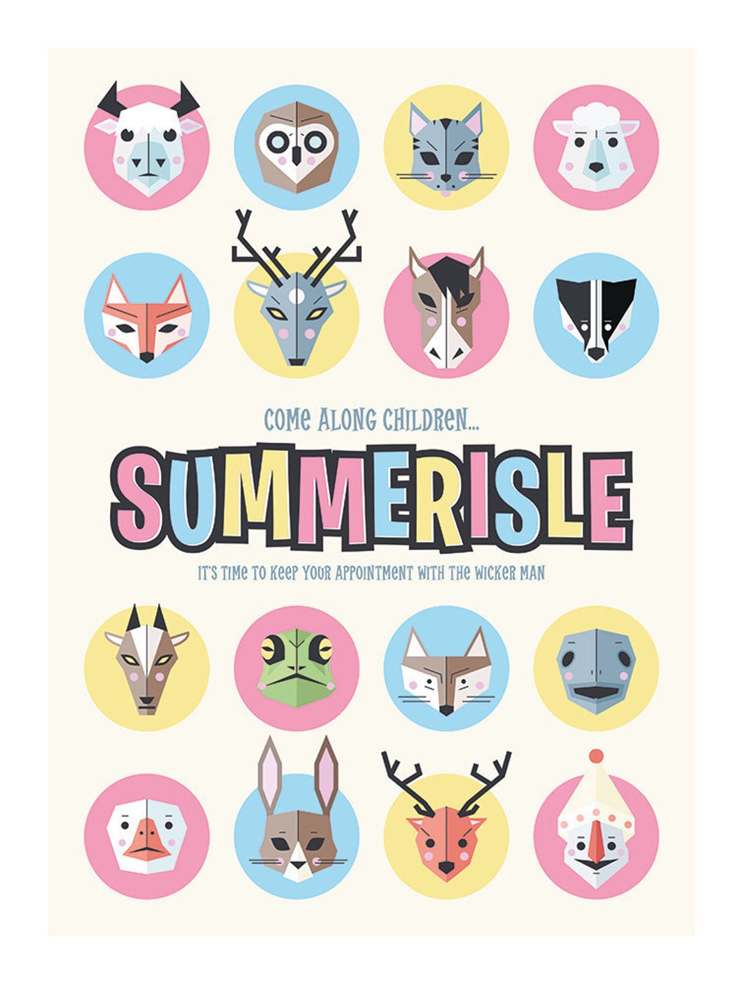 The Wicker Man: Summerisle Art Print - Etsy