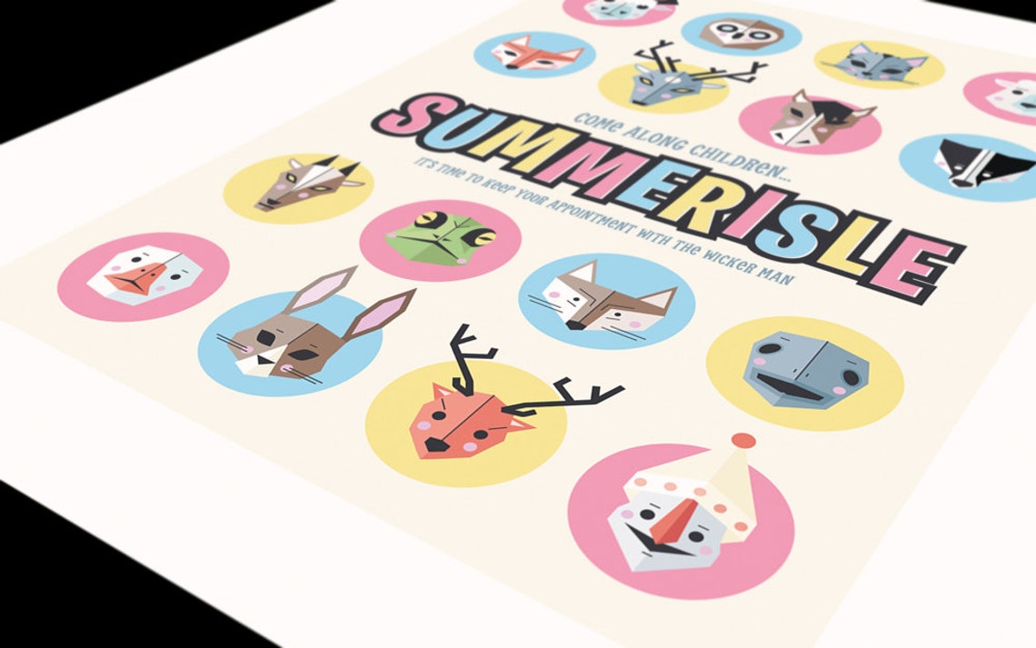 The Wicker Man: Summerisle Art Print - Etsy