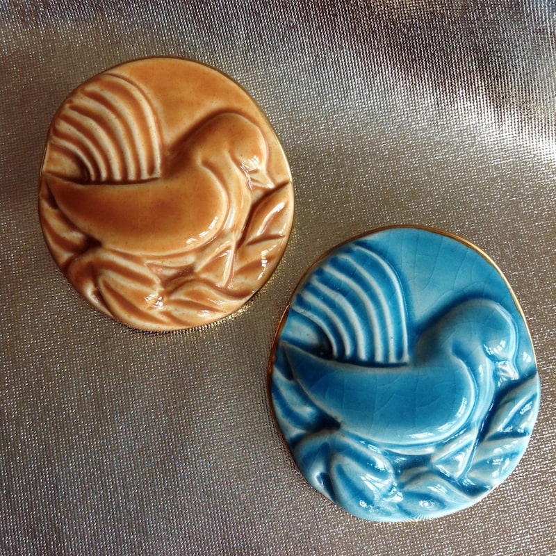 Ceramic Brooch - Etsy