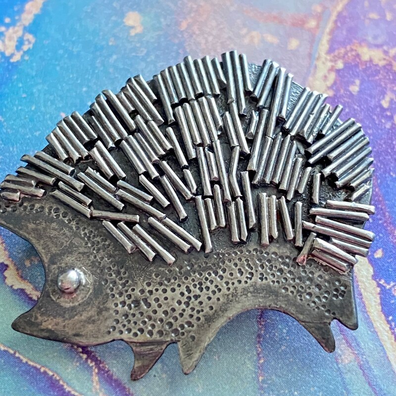 Hedgehog Brooches - Etsy