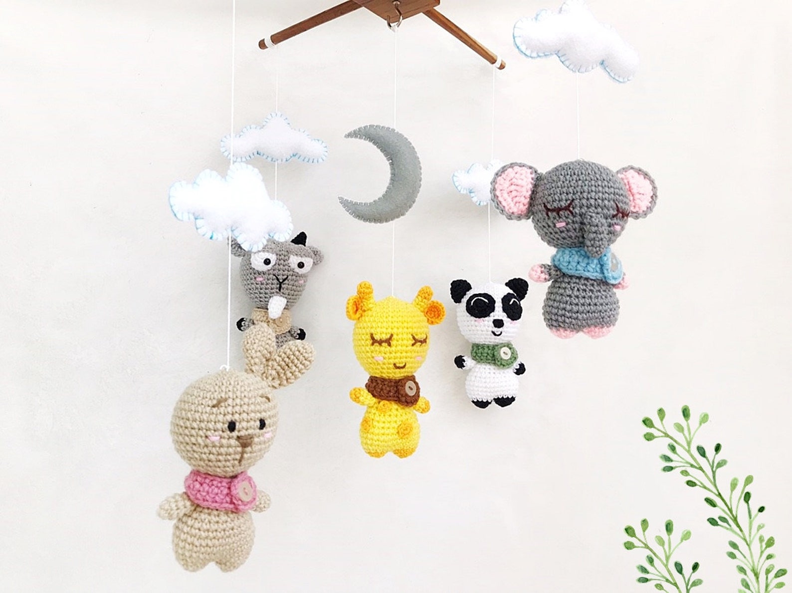 Forest Baby Mobile Woodland Mobile Nursery Mobile Crib | Etsy