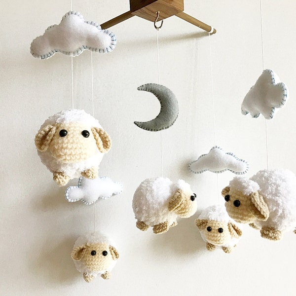 Sheep Mobile - Etsy