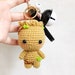 Baby Groot Key Ring Crochet, Groot Amigurumi, Crochet Monster, Handmade ...