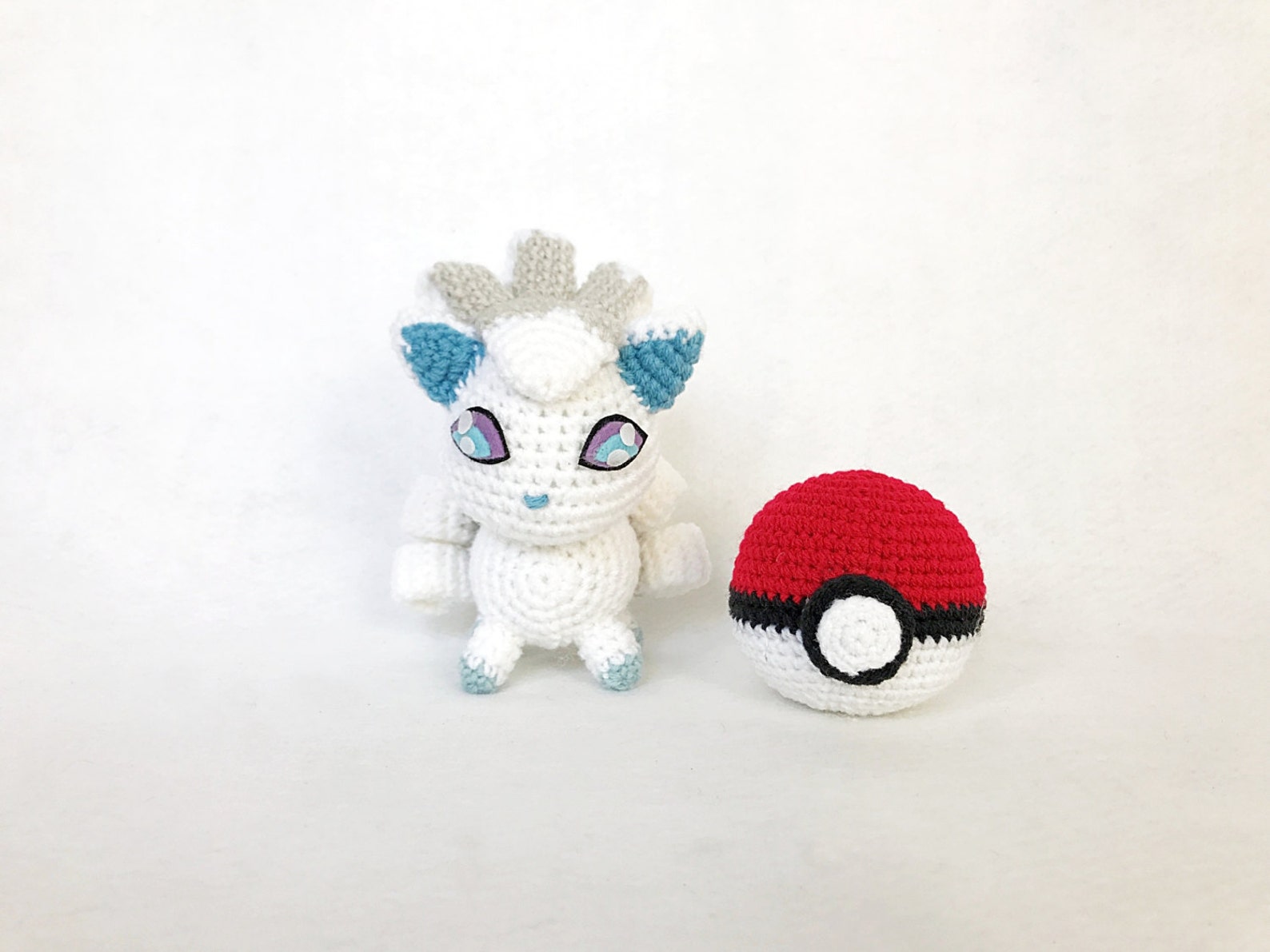 Aurora Vulpix Pokemon Amigurumi Nursery Decor Pokemon - Etsy