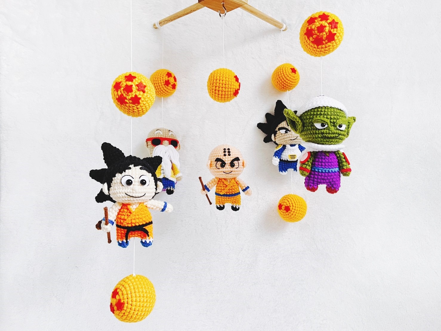 Crochet Dragon Ball Z Baby Mobile: Anime Nursery Decor - Etsy