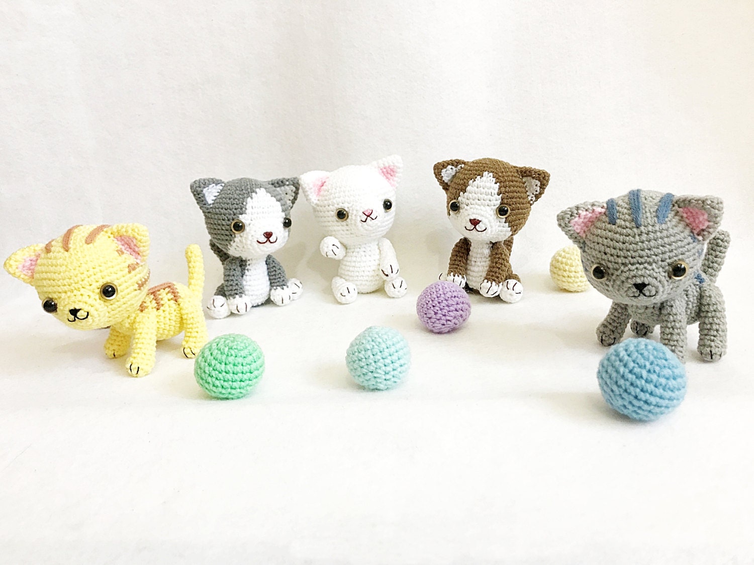 Amigurumi Crochet Cat Doll Crochet Kitten Gang Amigurumi - Etsy