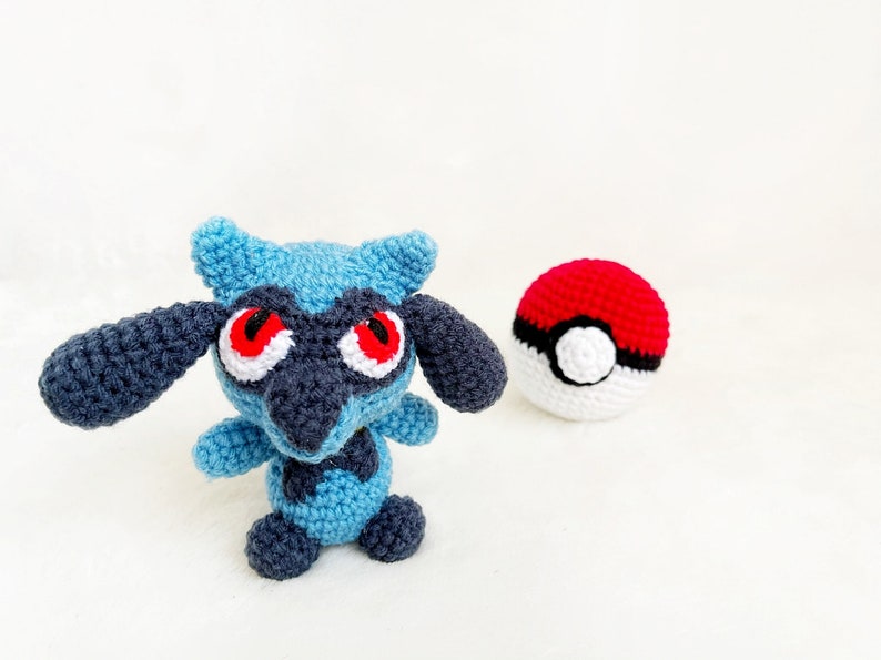 Riolu and Oddish Pokemon Crochet Nursery Decor Pokemon | Etsy