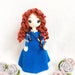 Merida Princess Crochet Nursery Decor Pocahontas Amigurumi - Etsy