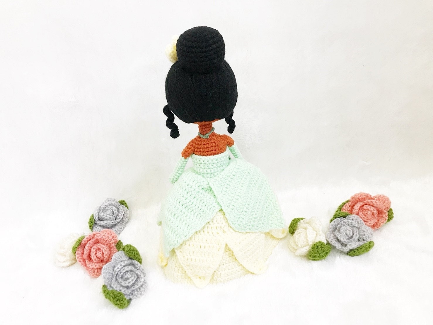 Tiana Princess Crochet nursery decor Tiana amigurumi | Etsy