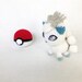 Aurora Vulpix Pokemon Amigurumi Nursery Decor Pokemon - Etsy
