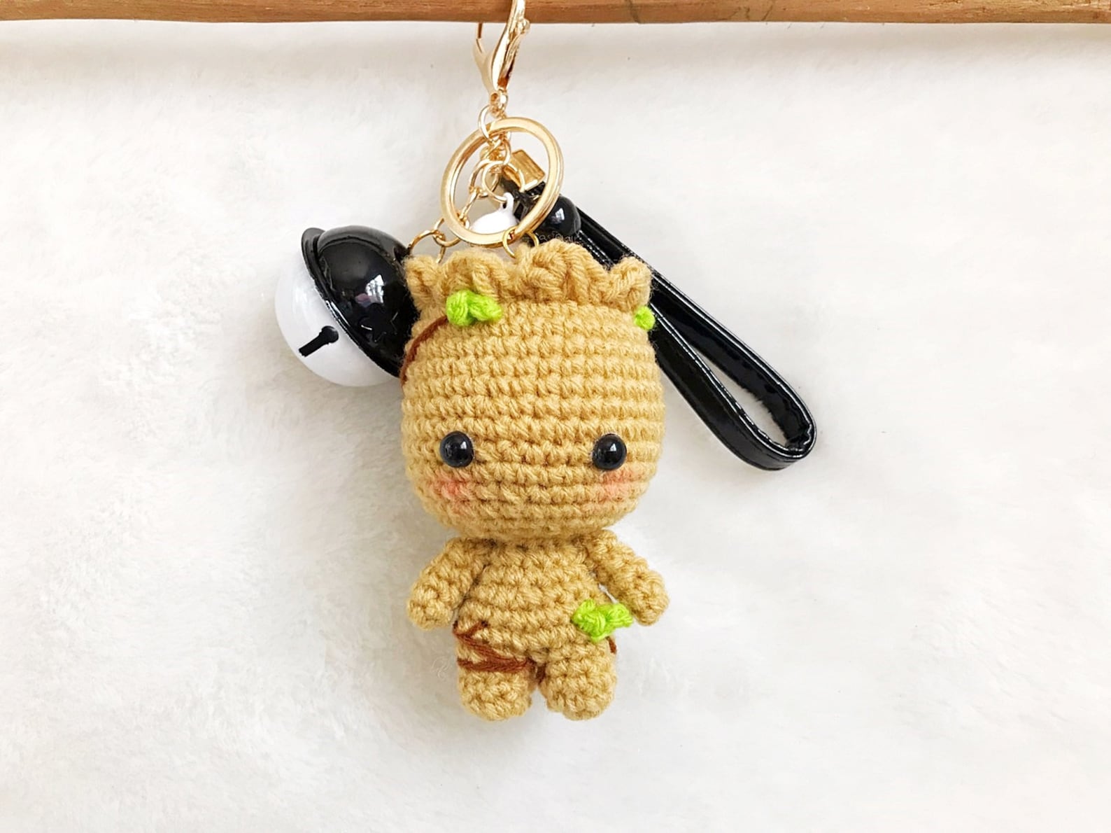 Baby Groot Key Ring Crochet Groot Amigurumi Crochet Monster - Etsy