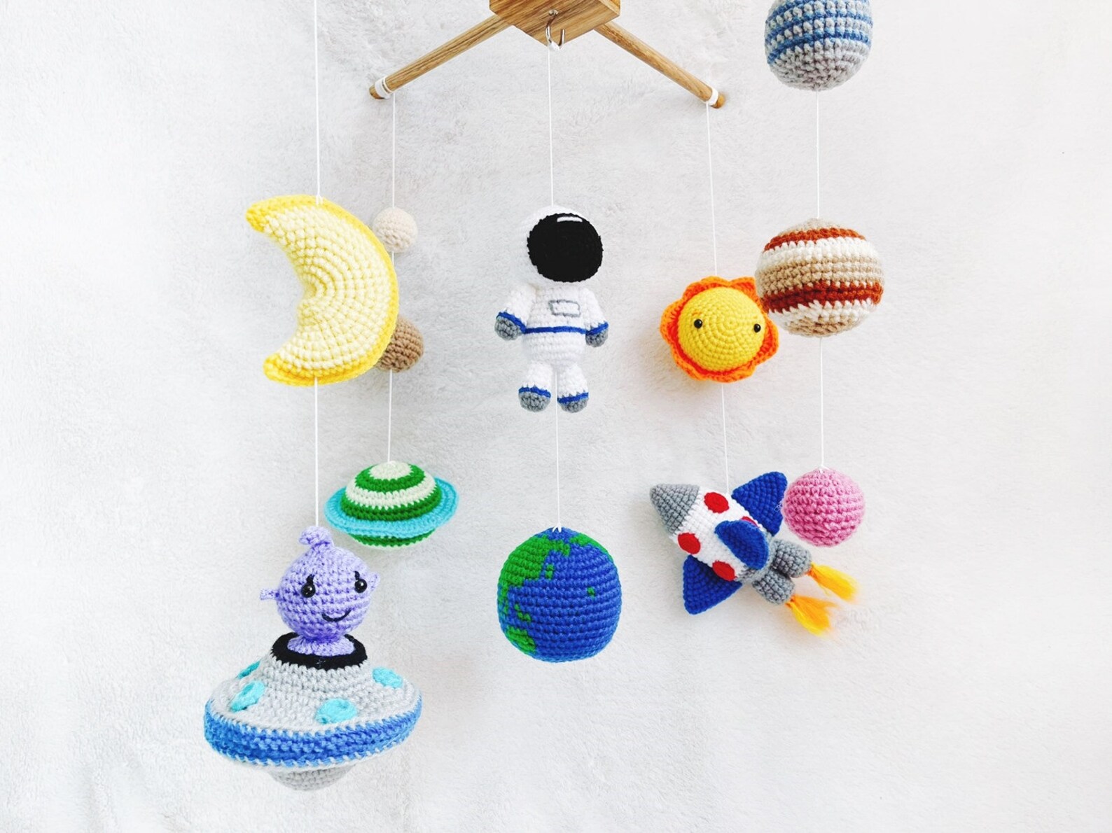 Space Baby Mobile Outer Space Baby Mobile Nursery Space | Etsy