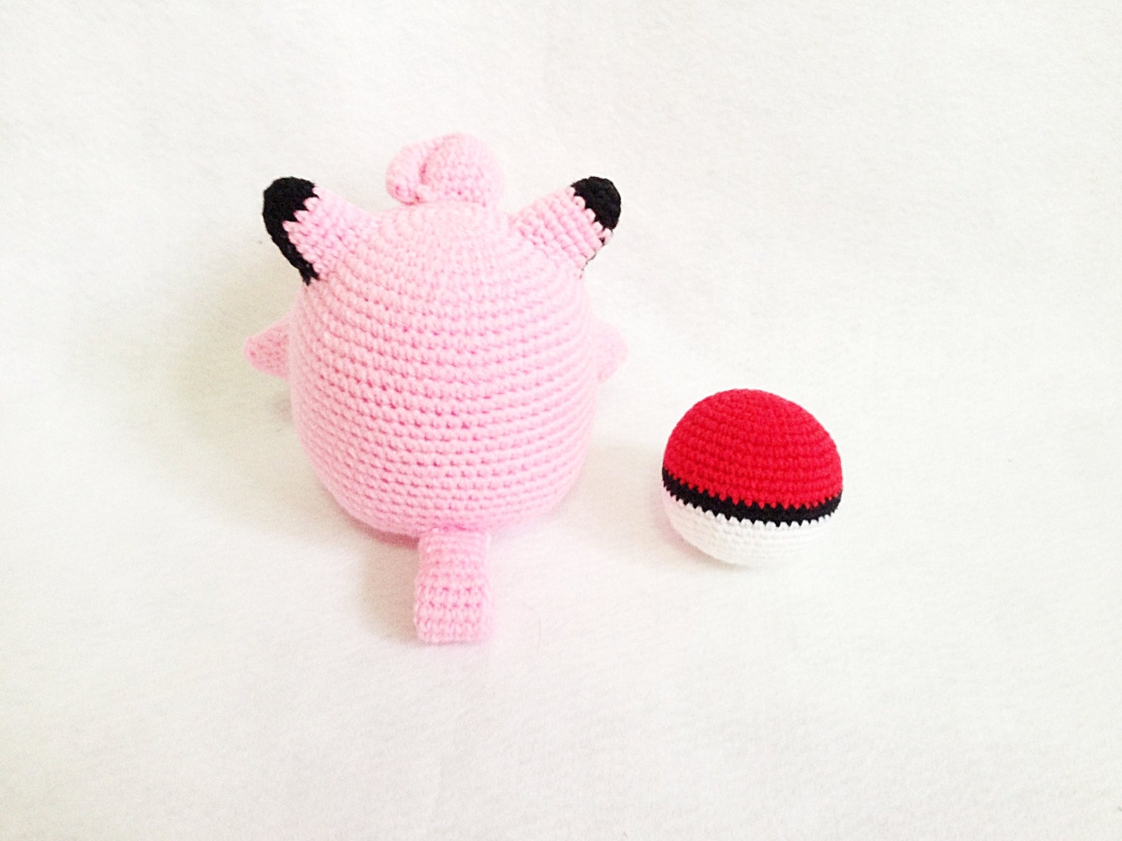Clefairy Pokemon Crochet, Nursery Decor, Pokemon Amigurumi, Crochet ...
