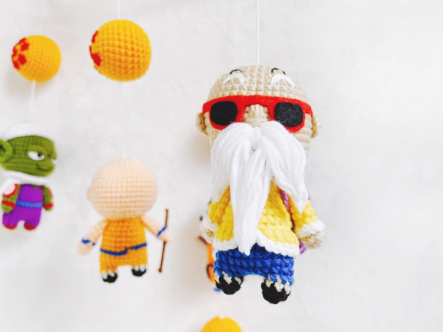 Crochet Dragon Ball Z Baby Mobile: Anime Nursery Decor - Etsy