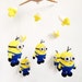Baby Mobile Crochet Happy Minions, Minions Baby Mobile,crib Mobile ...