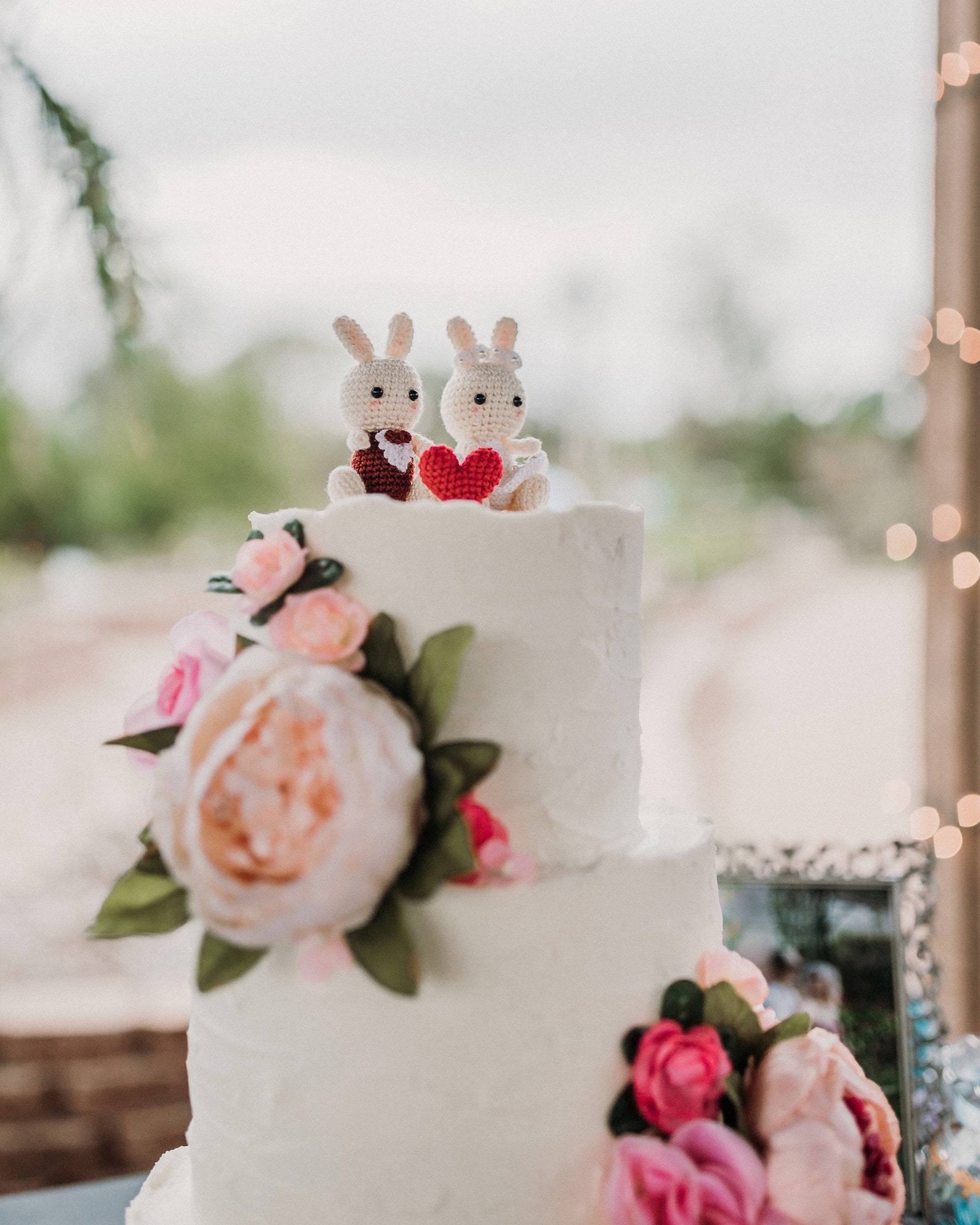 Cake Toppers Bunny Wedding Cake Topper Rabbit Cake Topper | Etsy