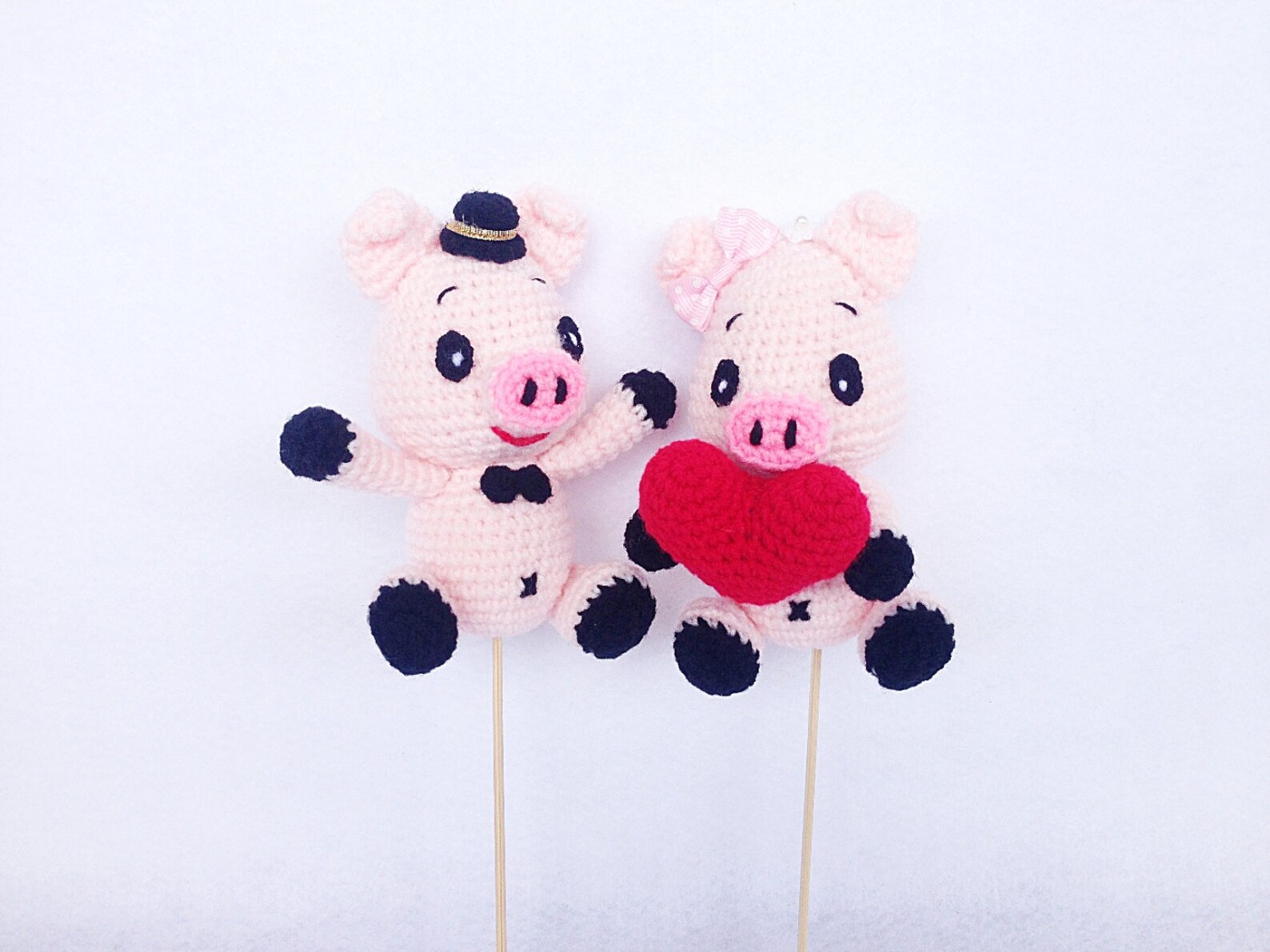Cake Toppers Pig Wedding Cake Topper Pig Cake Topper - Etsy