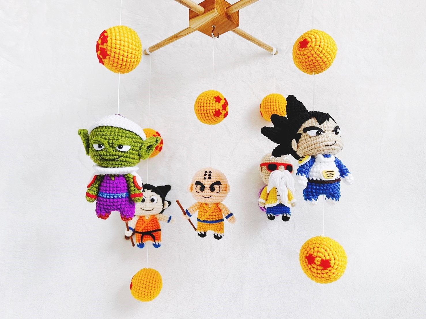Crochet Dragon Ball Z Baby Mobile: Anime Nursery Decor - Etsy