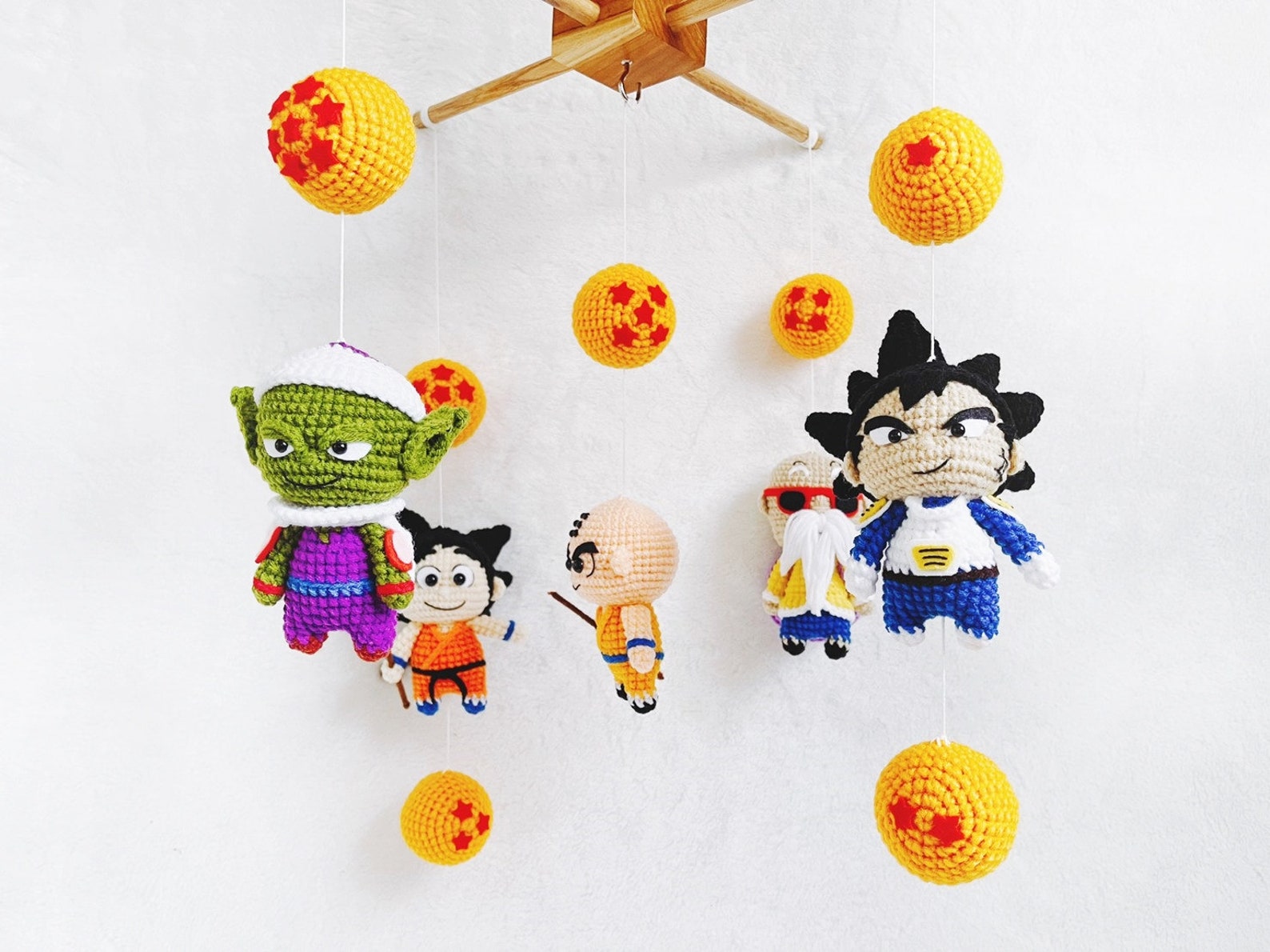 Crochet Dragon Ball Z Baby Mobile: Anime Nursery Decor - Etsy