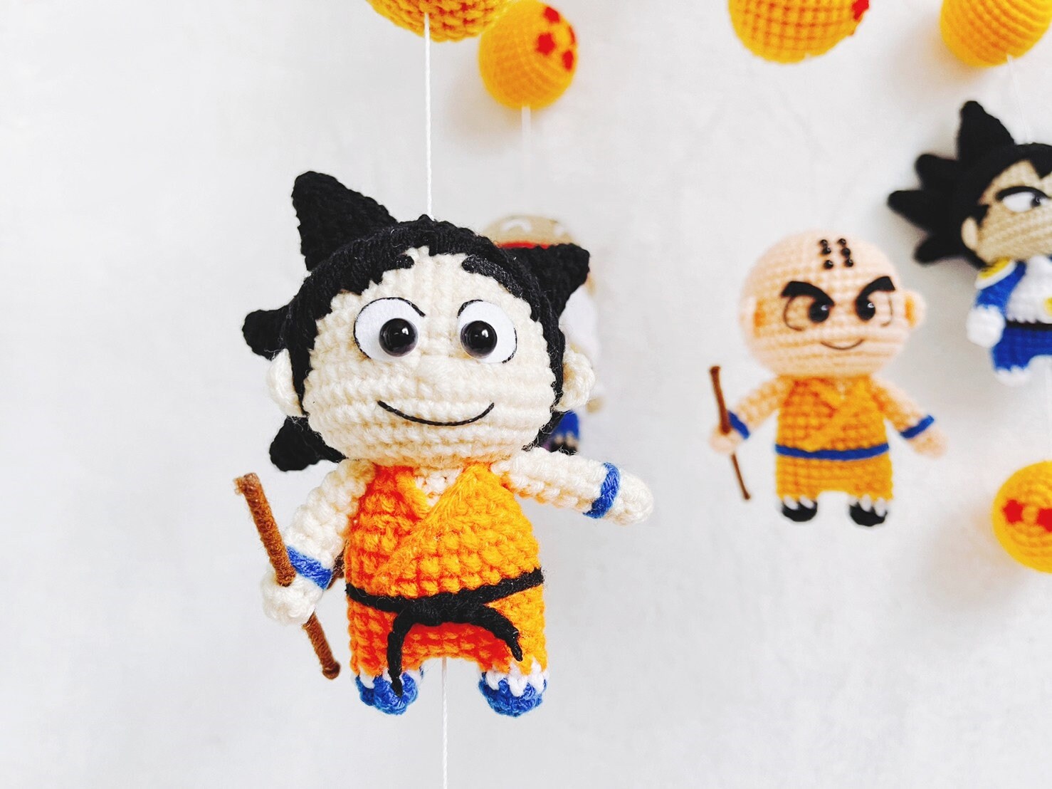 Crochet Dragon Ball Z Baby Mobile: Anime Nursery Decor - Etsy
