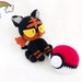 Litten Pokemon Crochet, Nursery Decor, Pokemon Amigurumi, Crochet ...