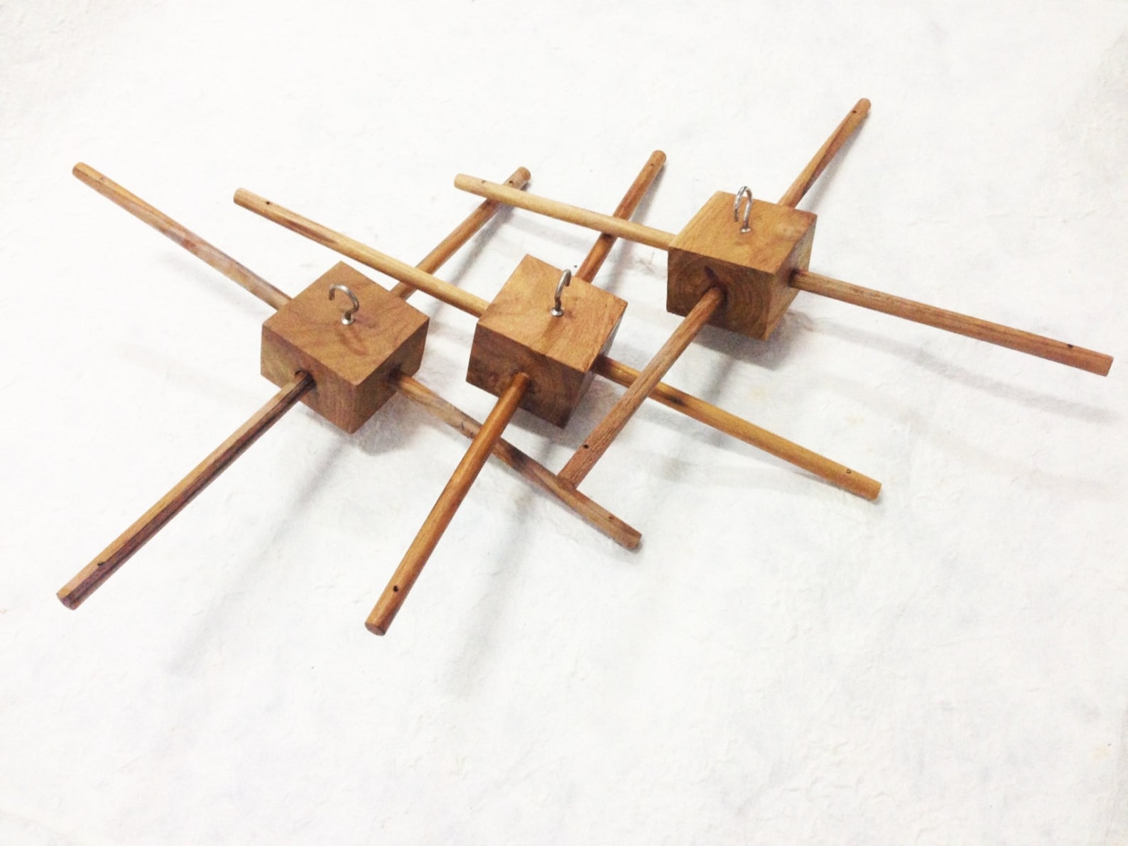 Handmade Teak Wooden Mobile Hanger, Baby Mobile Hanger, Wooden Hanger ...