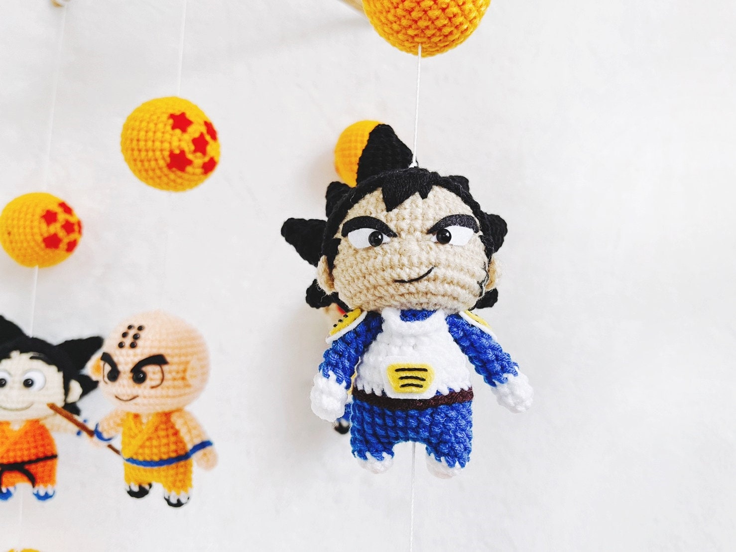 Crochet Dragon Ball Z Baby Mobile: Anime Nursery Decor - Etsy