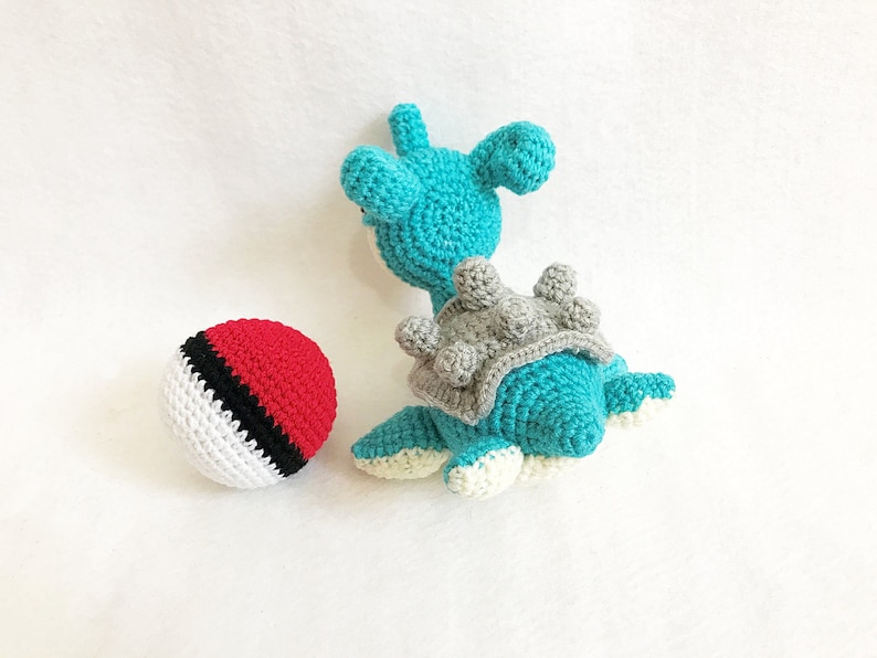 Lapras Pokemon Crochet, Nursery Decor, Pokemon Amigurumi, Crochet ...
