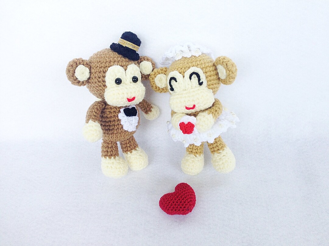 Cake Toppers - Monkey Wedding Cake Topper - Monkey Cake Topper ...
